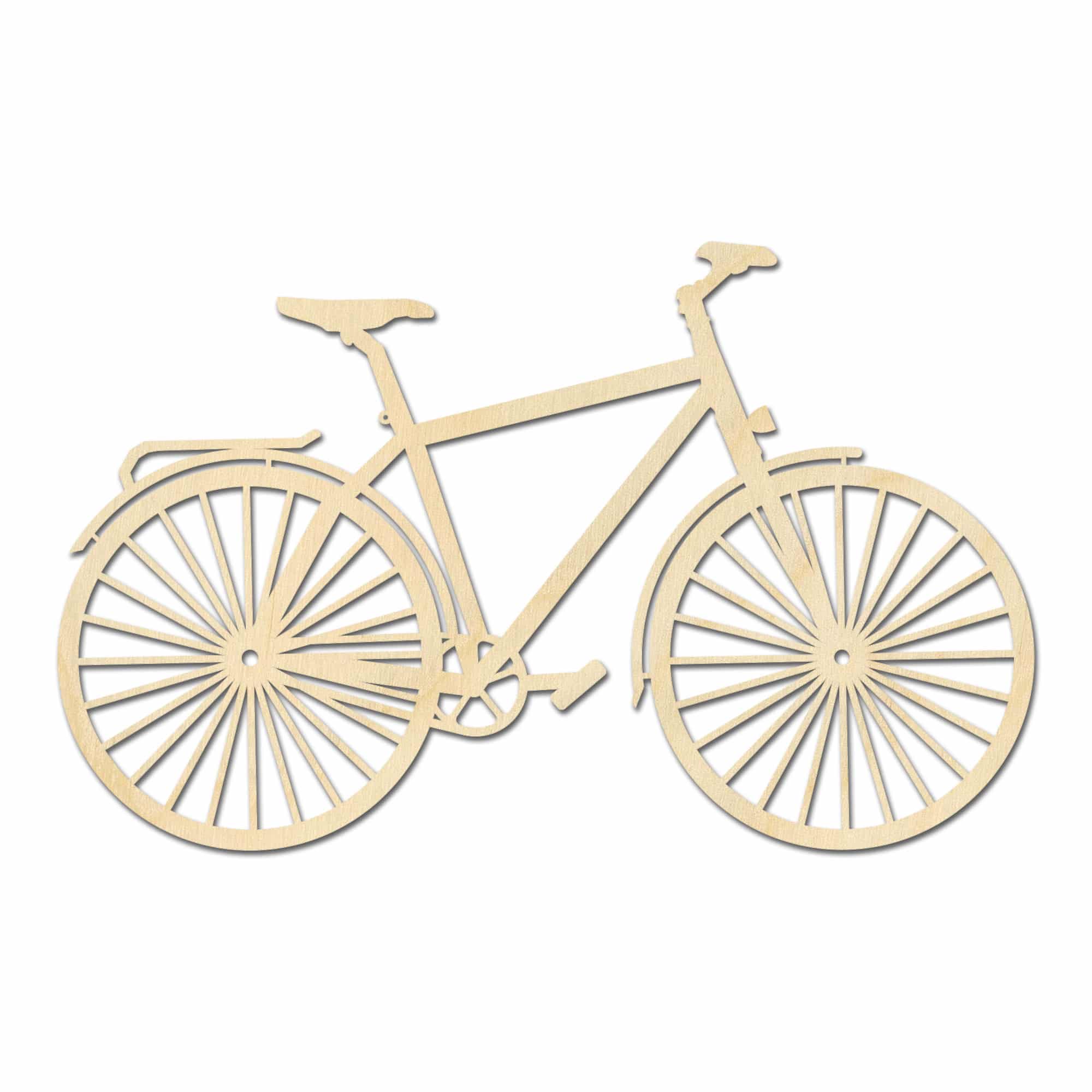 Geometrische Fiets #2 Kopen? Hout-Kado.nl