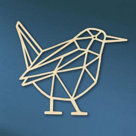 Geometrische Fiets #2 Kopen? Hout-Kado.nl